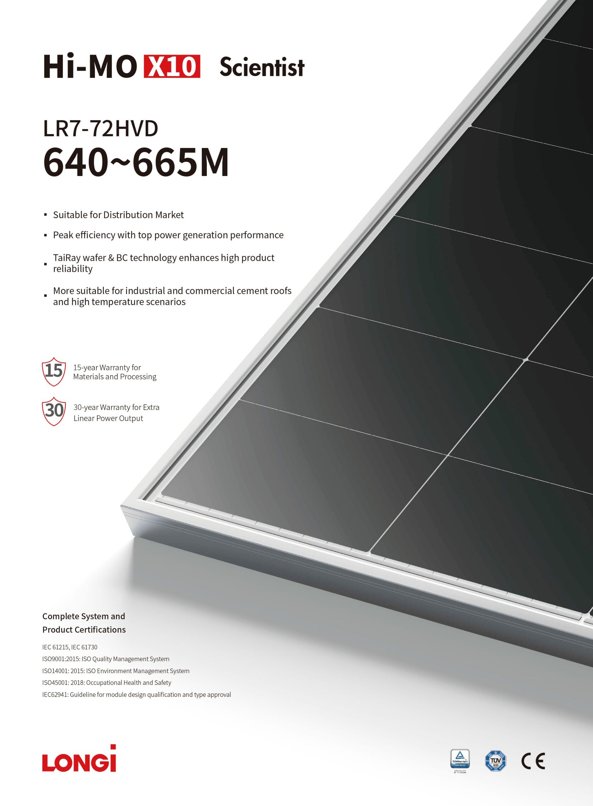 Himo X10 LONGi Solar Panel 645W Bifacial Price in Pakistan
